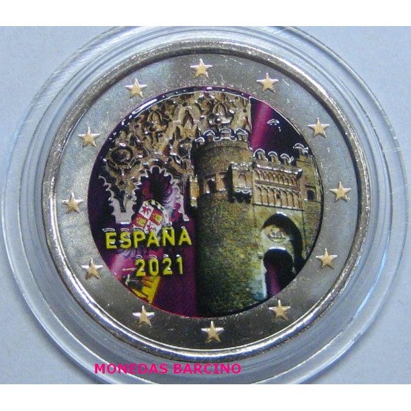 2021- TOLEDO - 2 EUROS - ESPAÑA - COLOR