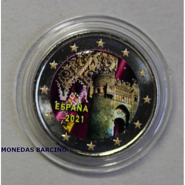 2021- TOLEDO - 2 EUROS - ESPAÑA - COLOR