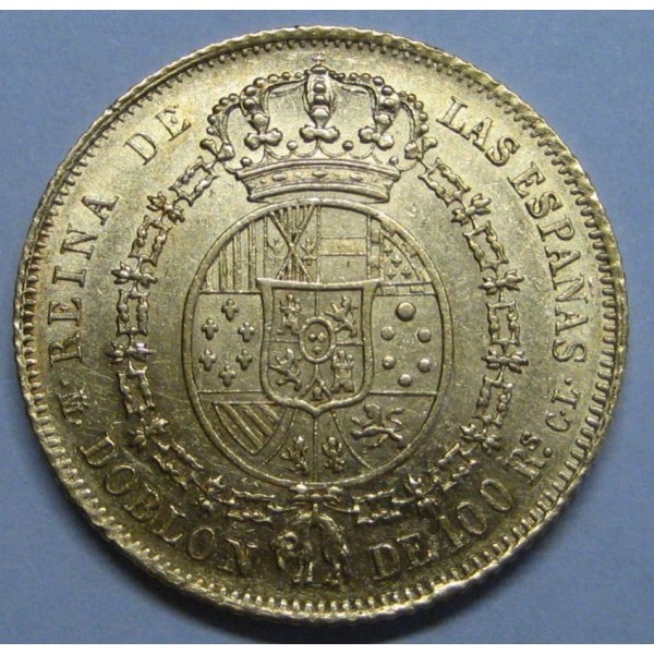 1851-isabel-ii-doblon-100-reales-madrid-oro-españa