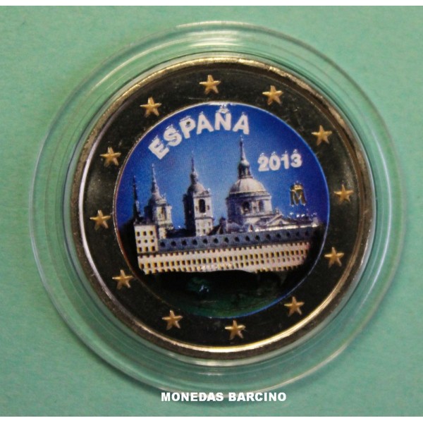 2013-el-escorial-2-euros-color-españa