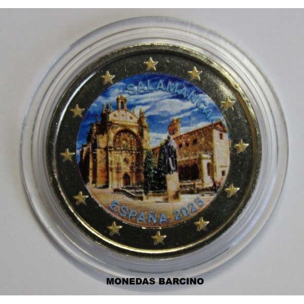 2025-SALAMANCA -COLOR - 2 EUROS - ESPAÑA - CIUDAD